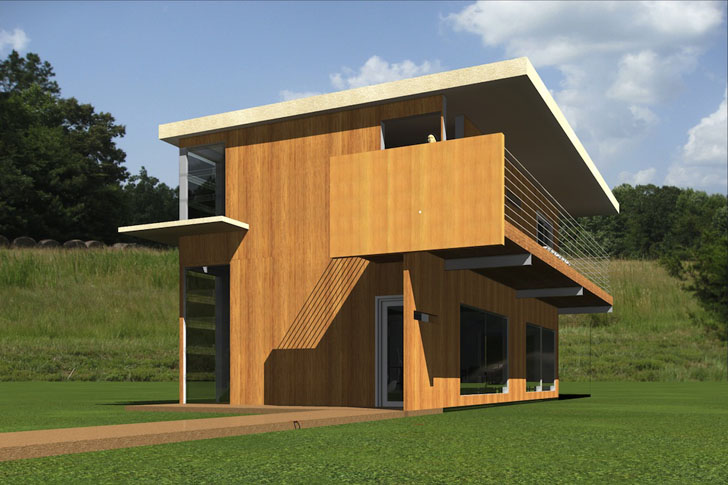 Download Plans to Build Your Own Modern Micropolis Tiny House - WebEcoist