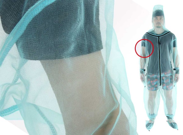 Viral Fashion: The Nets-Men Mosquito Net Suit - WebEcoist