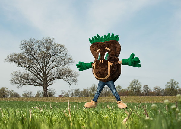 Dig This Guy: Sammy Soil Is One Well-Grounded Mascot - WebEcoist