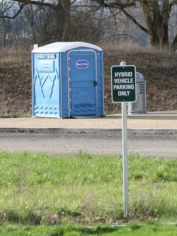 Locked Anoded: 7 Hybrid Vehicle Parking Signs - WebEcoist