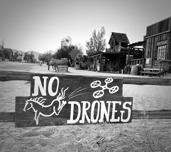 Whirled Piece: 10 Nifty 'No Drones' Signs - WebEcoist
